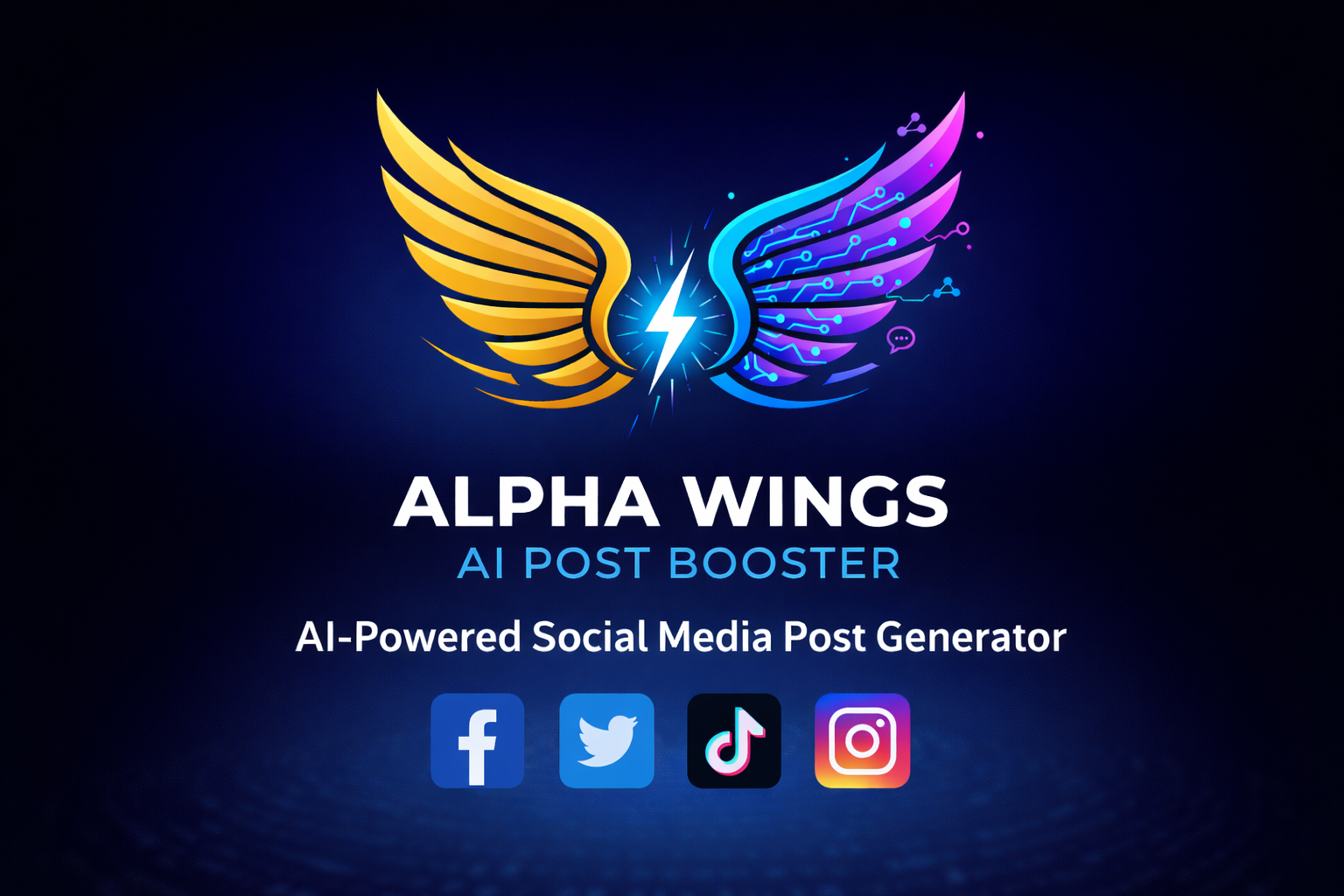 Alpha Wings AI Post Booster